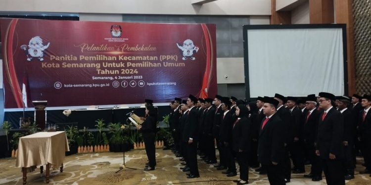 PPK Pemilu 2024 Resmi Dilantik, Ini Tugas Terdekatnya PPK Pemilu 2024 Resmi Dilantik, Ini Tugas Terdekatnya