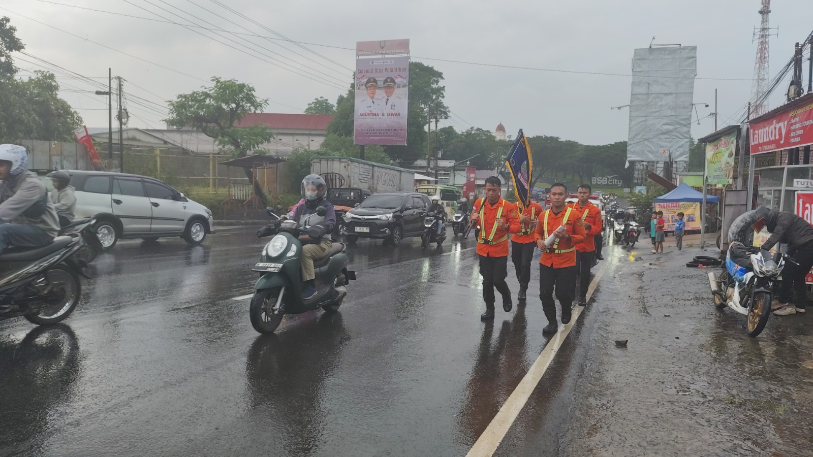 Kirab Tunggul Arjuna Peringati Bulan Bakti Basarnas ke-53 di Kantor ...